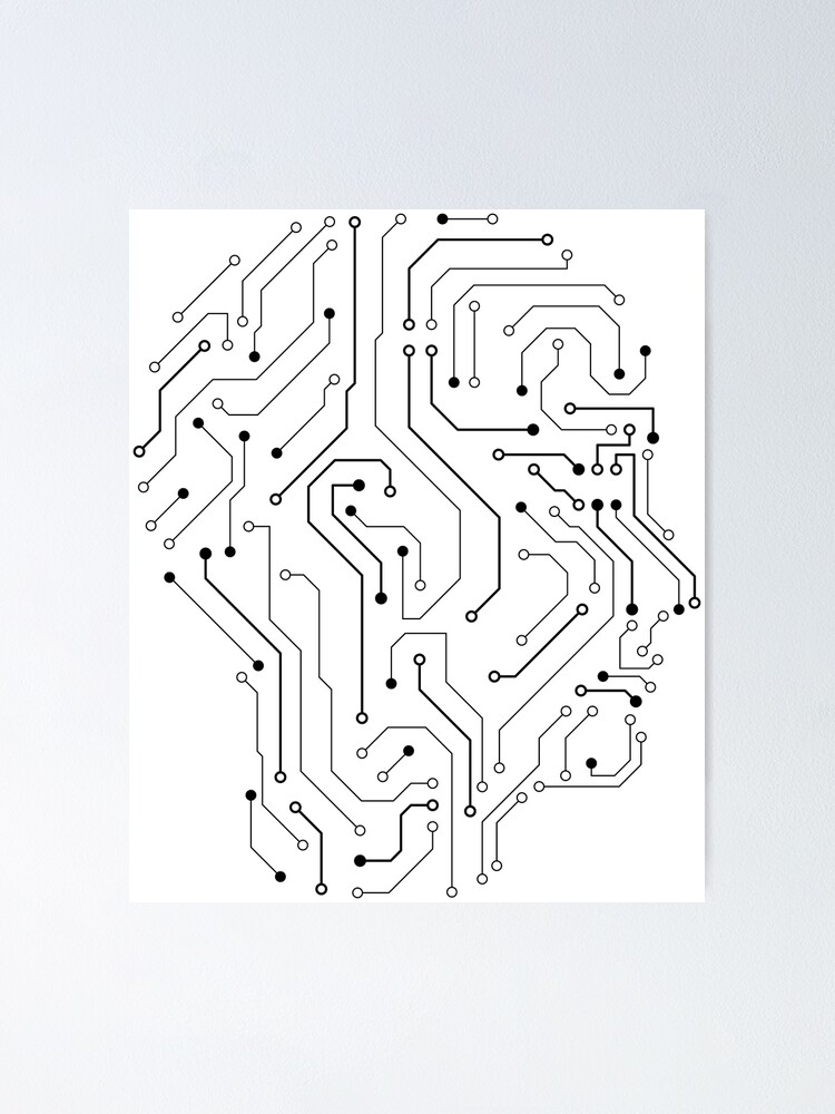 "Electronic Circuit" Poster for Sale by wil961 | Redbubble