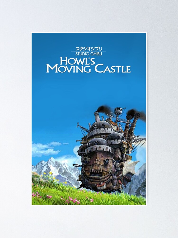 "Howl's Moving Castle Poster" Poster for Sale by charleensher | Redbubble