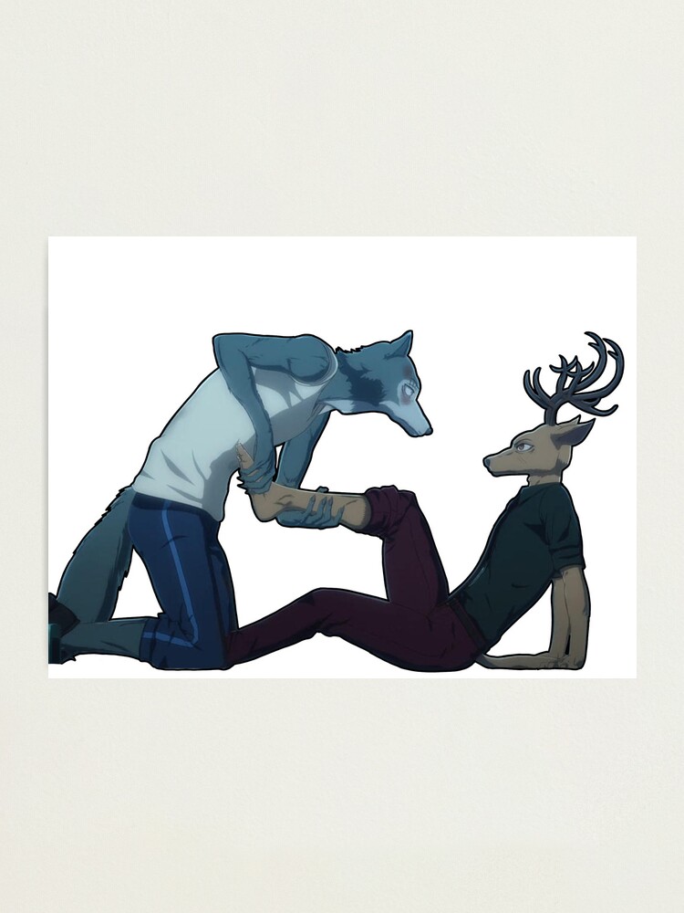 "Beastars- Louis and Legoshi" Photographic Print for Sale by BootLeggg ...