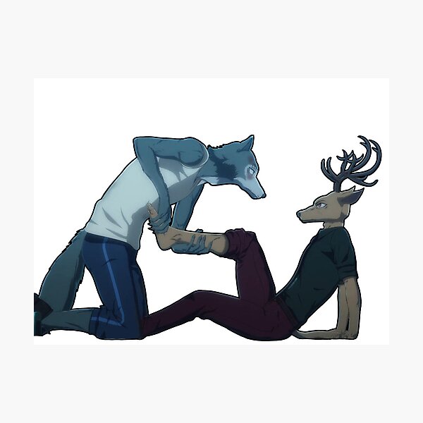 "Beastars- Louis and Legoshi" Photographic Print for Sale by BootLeggg ...