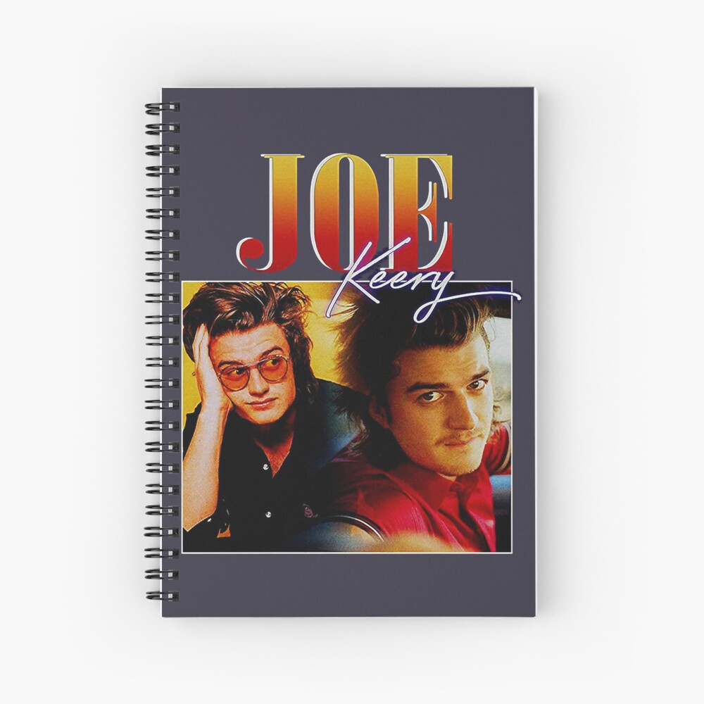 "Graphic Joe Keery Concert Tour JOE-KEERY-Homage" Spiral Notebook for ...