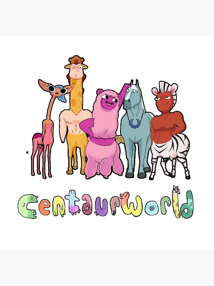 "Centaurworld Netflix anime " Sticker for Sale by rieferringerl | Redbubble