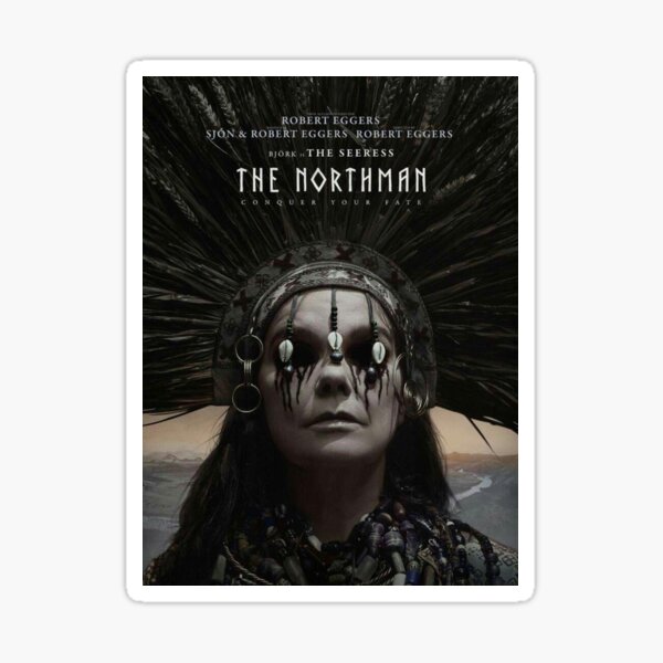 "The northman" Sticker for Sale by collinsdrawings | Redbubble