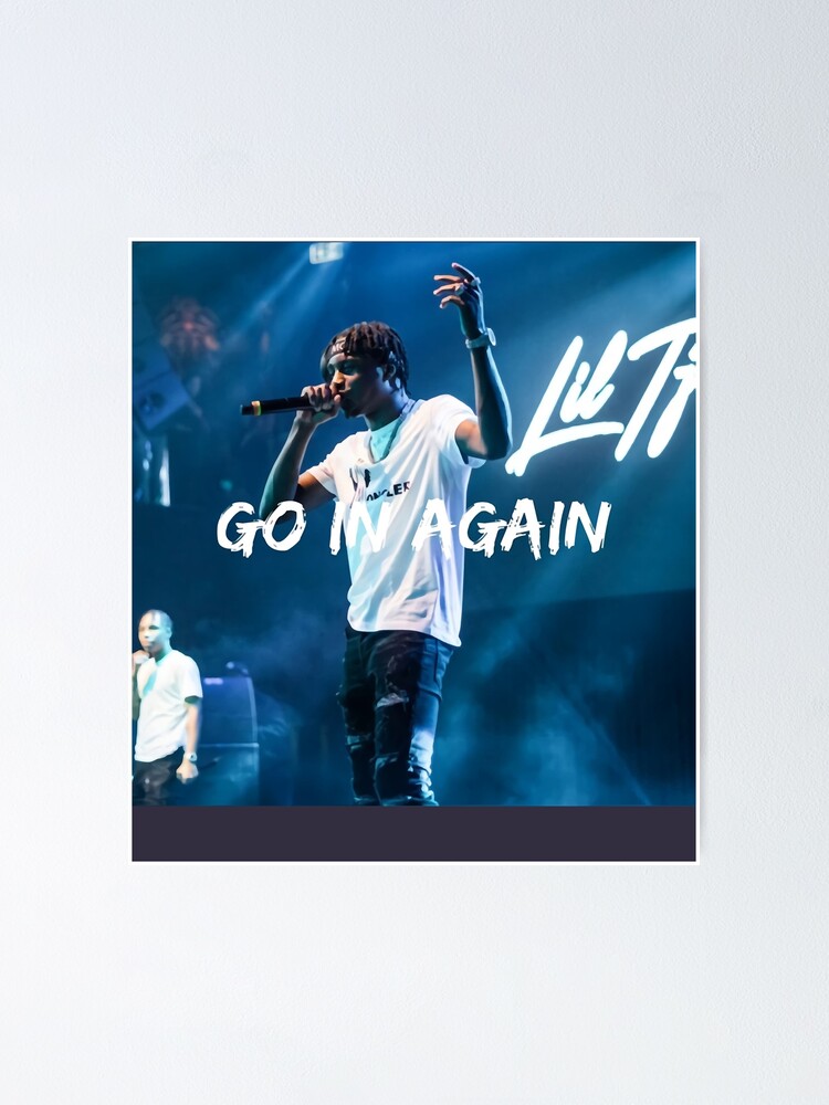 "Vintage Retro lil tjay Concert Vintage Retro Go In Again" Poster for ...