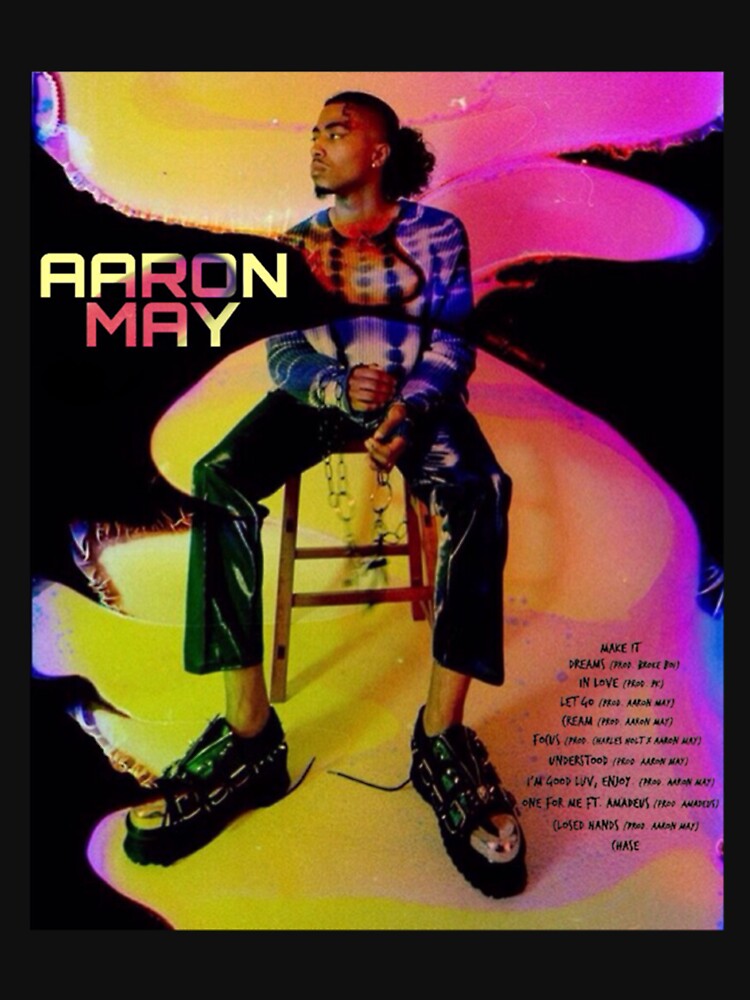"Aaron May Chase Album " T-shirt for Sale by onezamora9 | Redbubble ...
