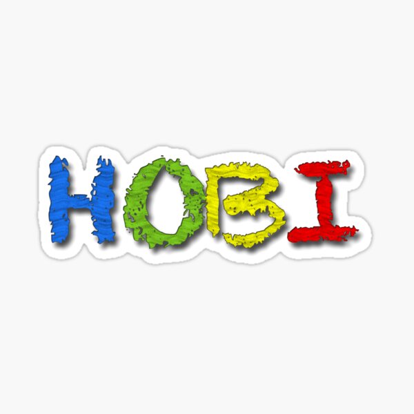 "HOBI Design 3" Sticker for Sale by Barraldo | Redbubble