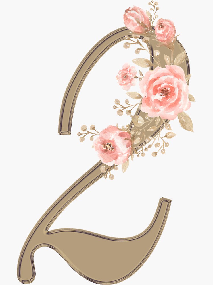 "Numerical Pink Flowers Number Two" Sticker for Sale by Levated | Redbubble