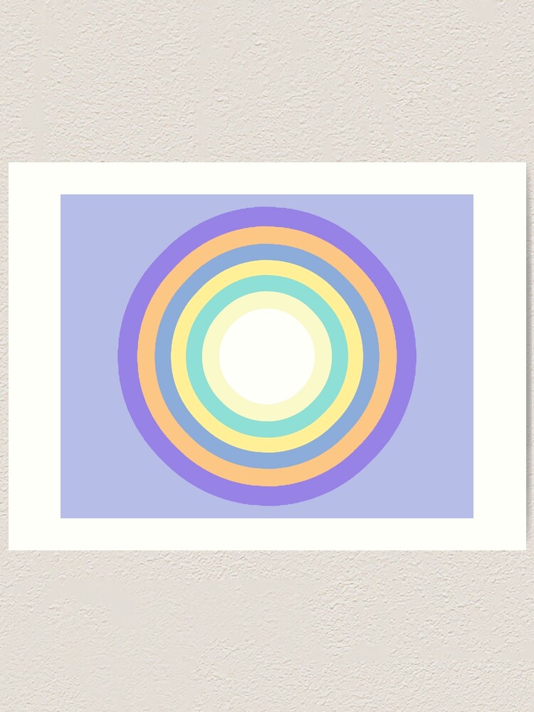 Genderfaun Pride Flag Circle Art Print For Sale By Kiippers Redbubble