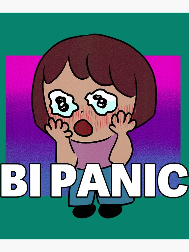 "BI PANIC BI PANIC BI PANIC (3)" Poster for Sale by ArconaCO | Redbubble