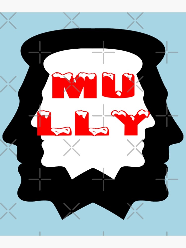 "Mully.Design dessine Mully rouge.main Mully " Poster for Sale by ...