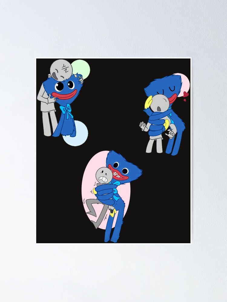 "Poppy Playtime Huggy Wuggy " Poster for Sale by Robert2233 | Redbubble