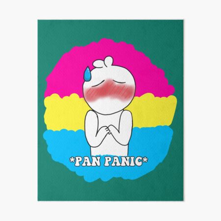"PAN PANIC " Art Board Print for Sale by Suzinko | Redbubble