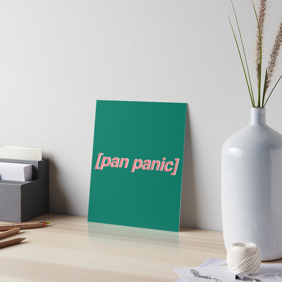 "Pan Panic - Heartstopper Lockscreen Long" Art Board Print by Suzinko ...