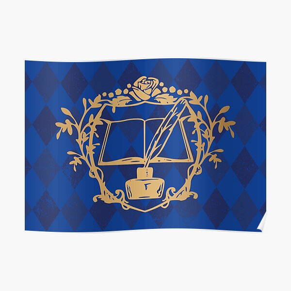 "Myne's Crest | Ascendance of a Bookworm" Poster for Sale by Grimarium ...