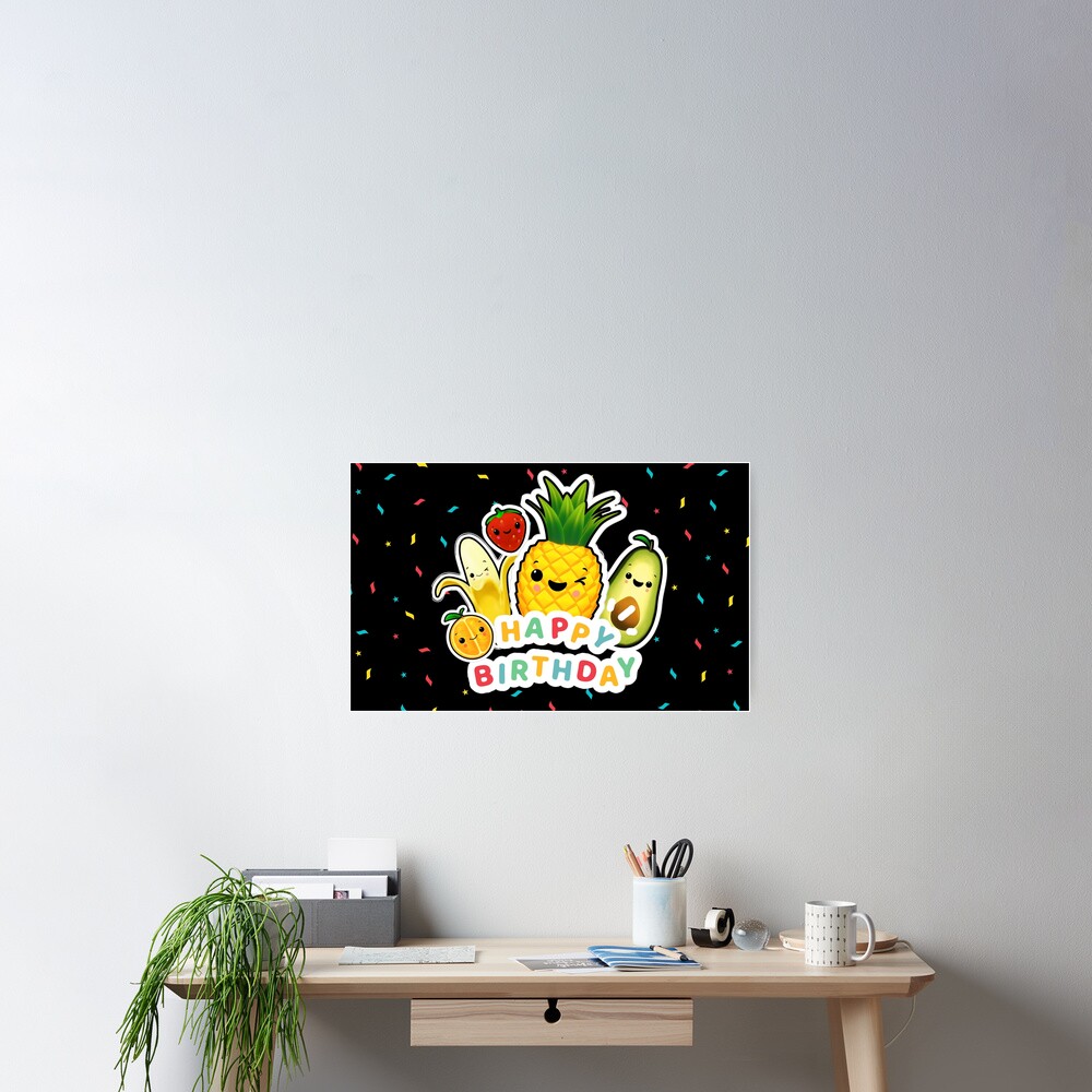 "hey bear sensory party decorations" Poster for Sale by happytemplates ...