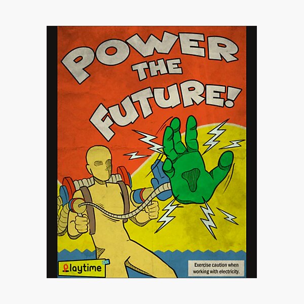 Lámina fotográfica «Power The Future Poppy Playtime Capítulo - 2» de ...