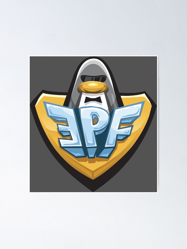 "Club Penguin EPF" Poster for Sale by CalebDaniels123 | Redbubble