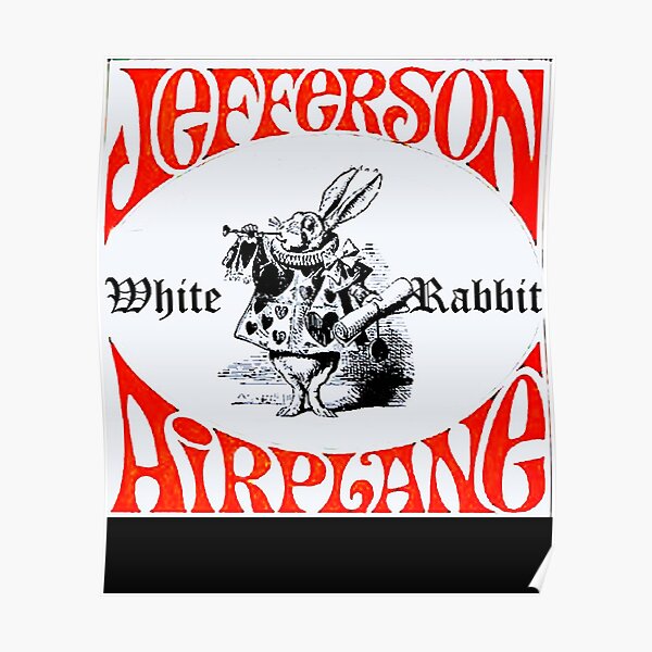 "Jefferson Airplane band, Jefferson Airplane logo, White Rabbit ...