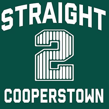 "Derek Jeter Straight 2 Cooperstown" Sticker for Sale by DasDirkDesign ...