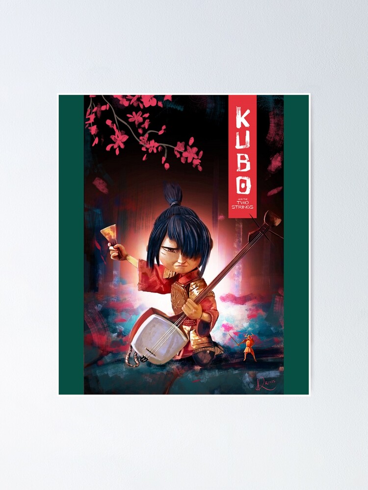 "Kubo Movie Animasi Popular 2016" Poster for Sale by DasDirkDesign ...