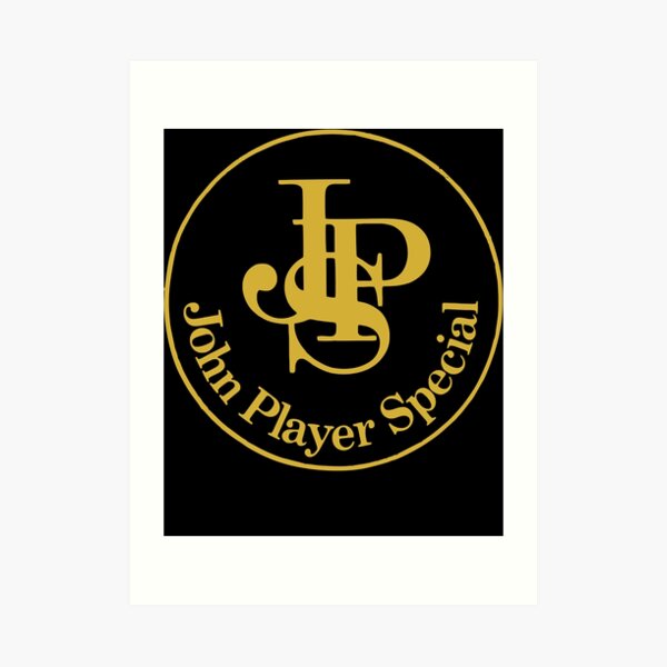 "JPS John Player Special Logo " Art Print for Sale by TrishaMcpherren ...