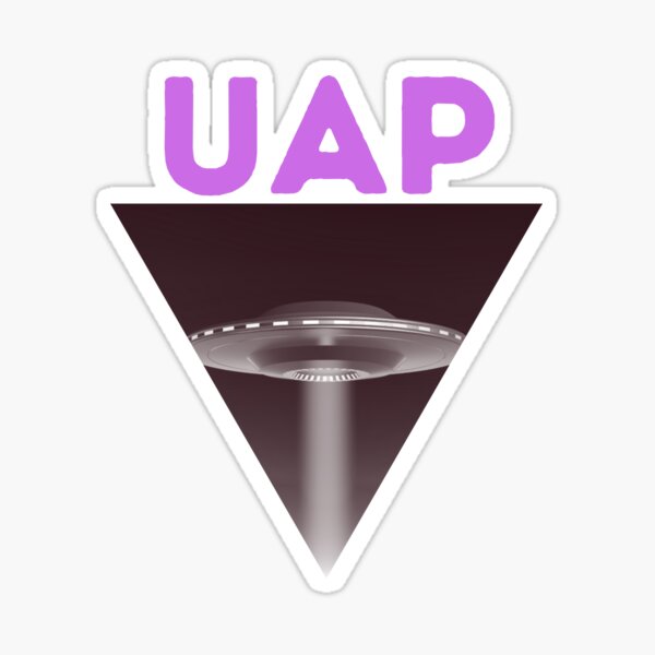 "UAP" Sticker for Sale by ConspiraTEEZ | Redbubble