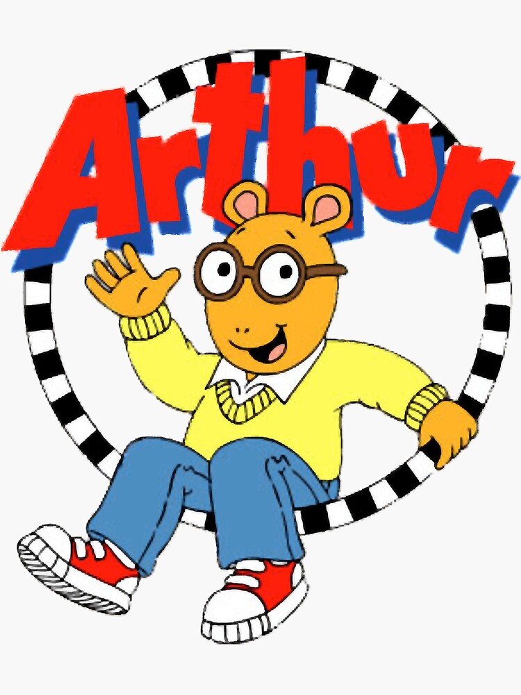 "Arthur Logo " Sticker for Sale by ellariaborm | Redbubble