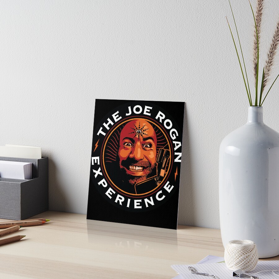 "JRE Joe Rogan Experience Podcast Logo " Art Board Print by ...