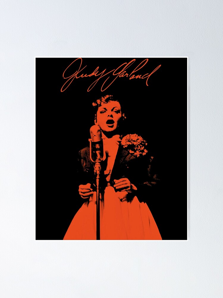 "Judy Garland" Poster for Sale by JosephAmatoo | Redbubble