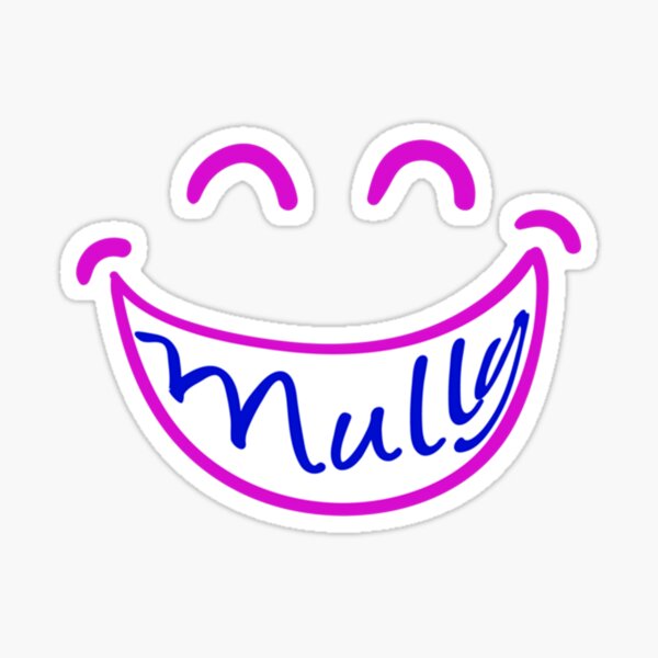 "Mully Mask Face " Sticker for Sale by GauthierShop | Redbubble