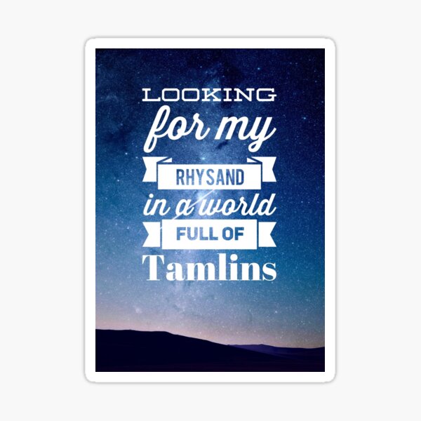 "Rhysand" Sticker for Sale by wtchcrvft | Redbubble