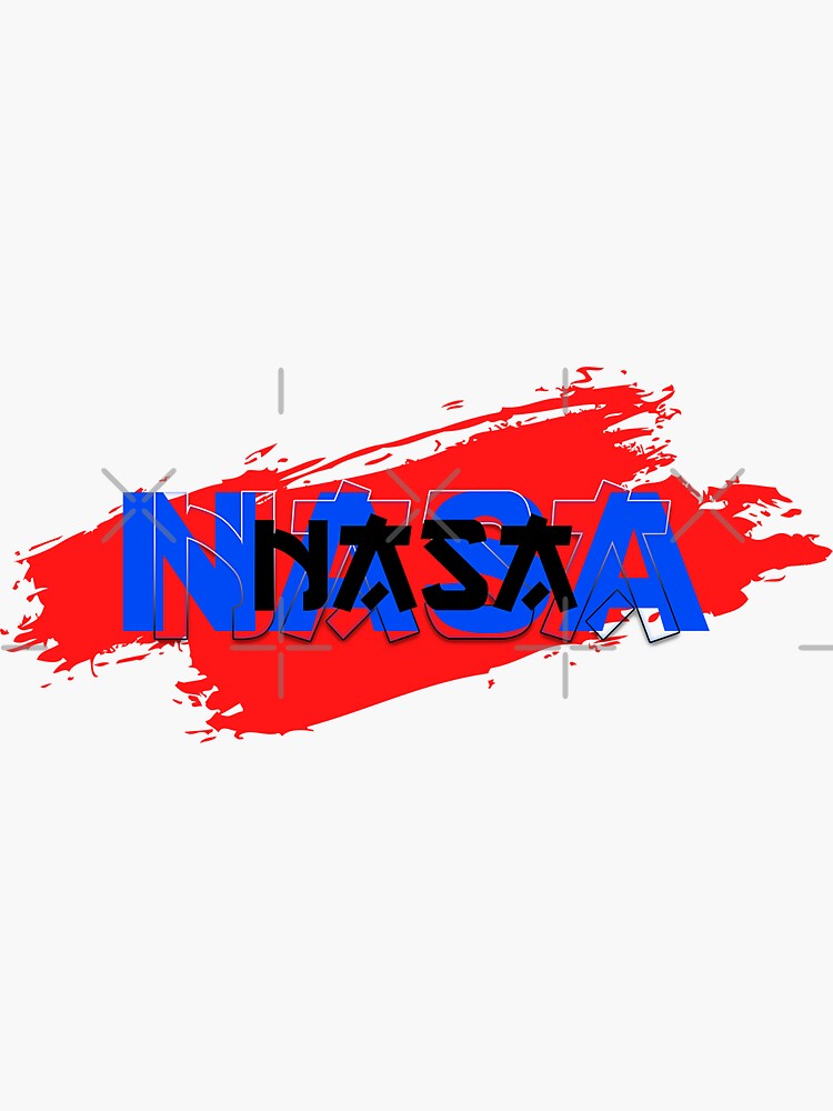 "Design NASA Japan Touch" Sticker for Sale by Luca-2000 | Redbubble