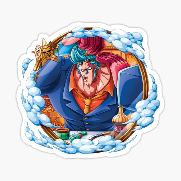 "Cartoon Franky Art" Sticker for Sale by Milkygmail | Redbubble