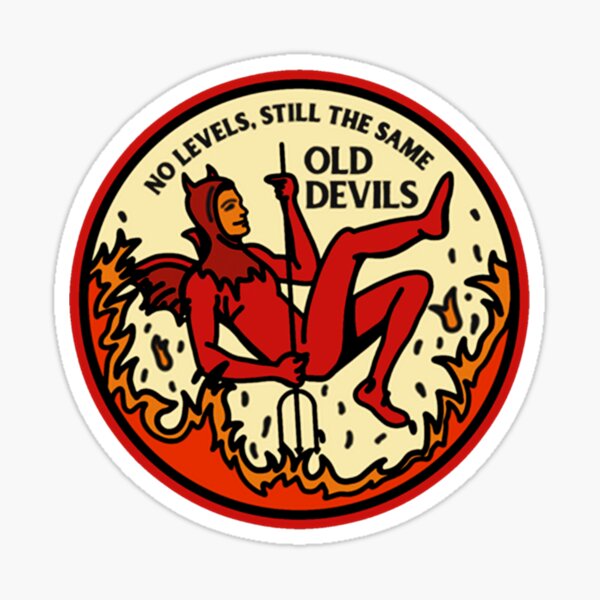 "Every Time I Die smile -OLD DEVILS " Sticker for Sale by PoisonAltClothh | Redbubble