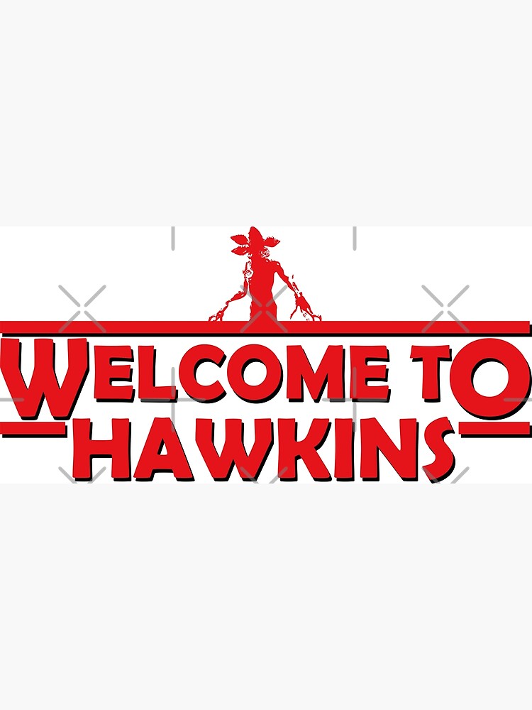 "Stranger Things - Welcome to Hawkins" Art Print for Sale by Necronder ...