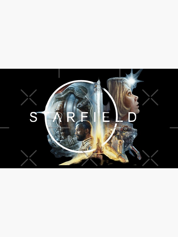 Poster for Sale mit "Starfield Neues Videospiel - Logo-Projekt" von ...