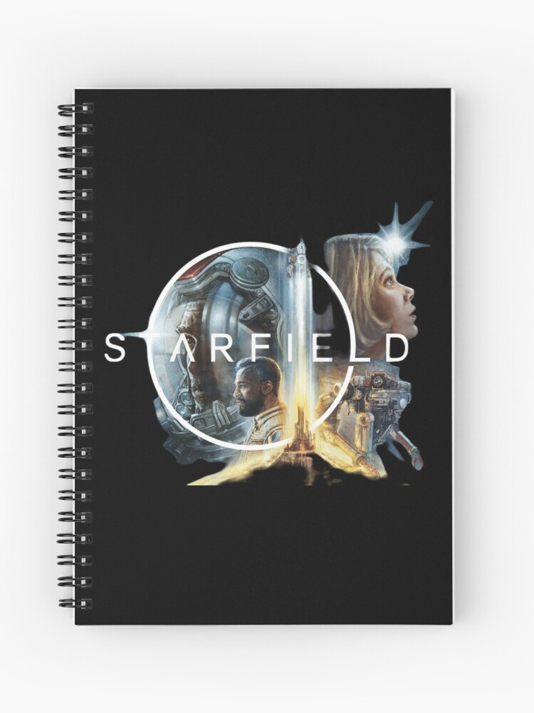 "Starfield New Video Game - Logo Project" Spiral Notebook for Sale by ...
