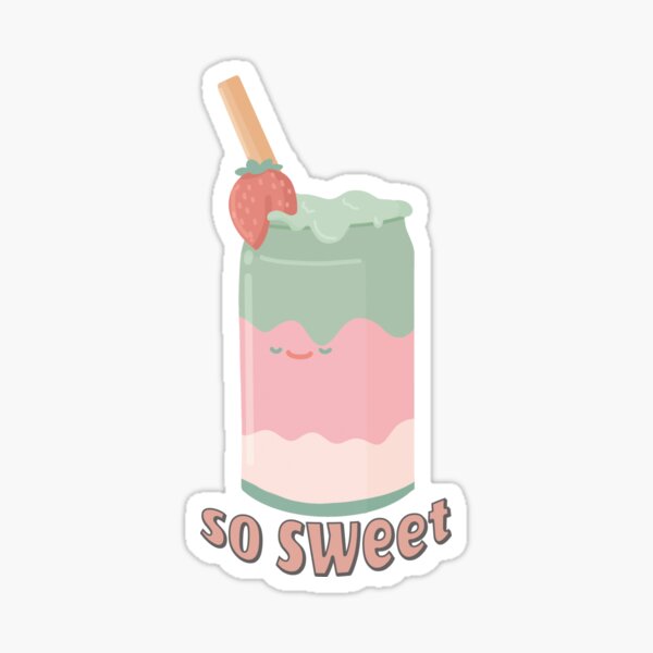 "so sweet" Sticker for Sale by Esther-Kim | Redbubble