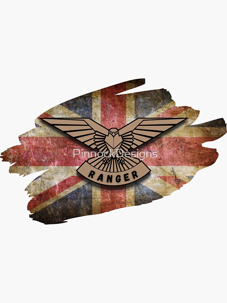 "Ranger Regiment UK " Sticker for Sale by PinnockDesigns | Redbubble