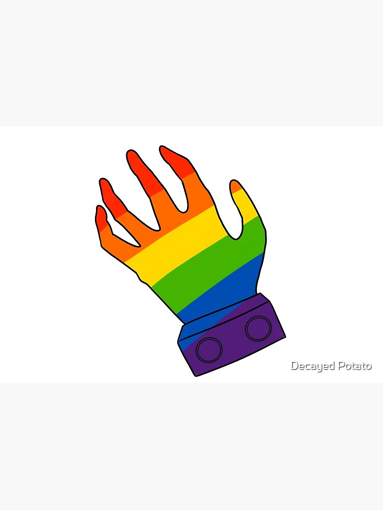 "Pride Shigaraki Hand" Poster for Sale by AmitySonic | Redbubble
