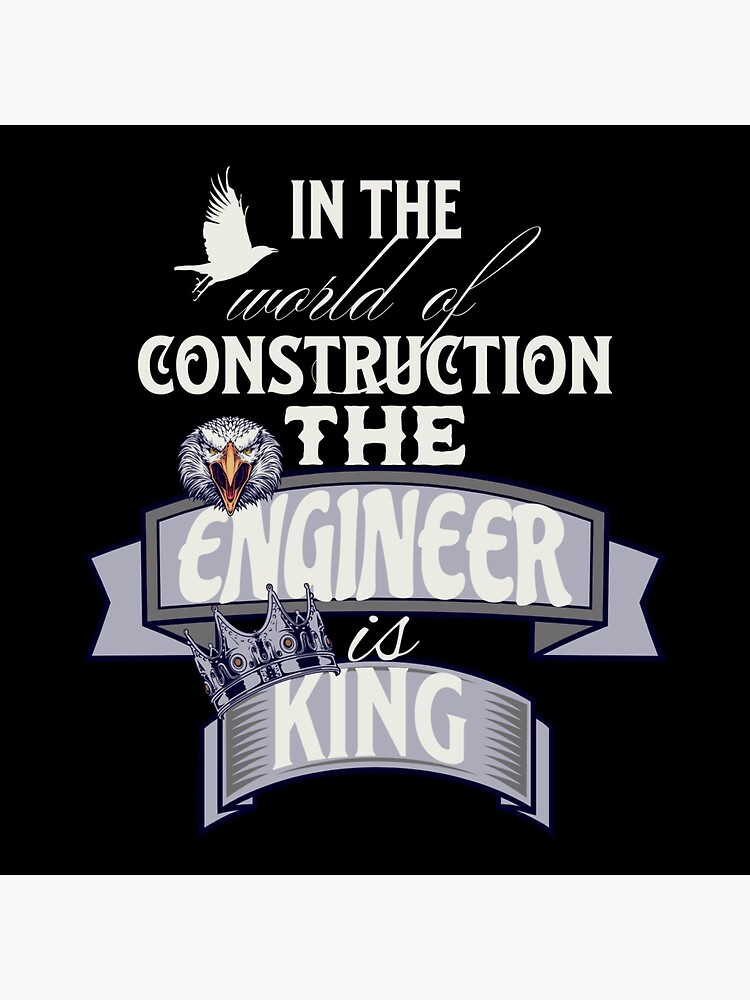 " The construction king" Poster for Sale by MR-TIMZ-ART | Redbubble
