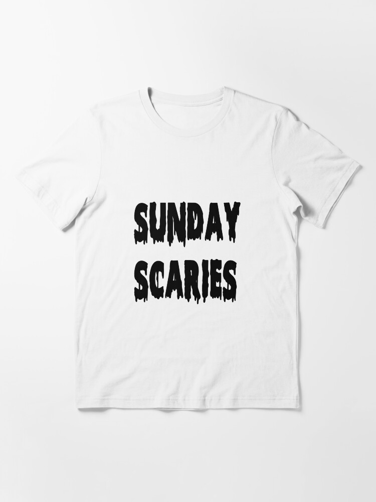 "The Sunday Scaries" T-shirt by wiscothreads | Redbubble