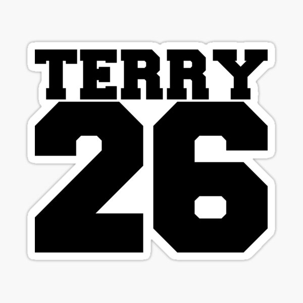 "John Terry 26" Sticker by varsitywolf | Redbubble