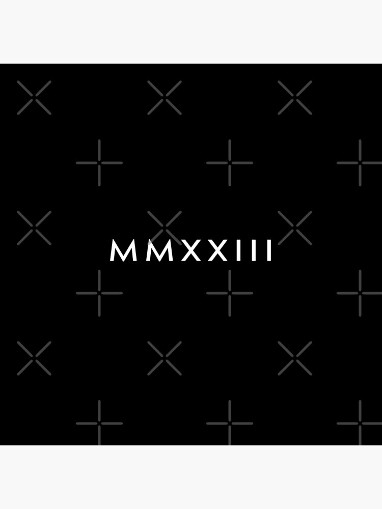 "MMXXIII (2023)" Poster for Sale by QuinceJelly | Redbubble