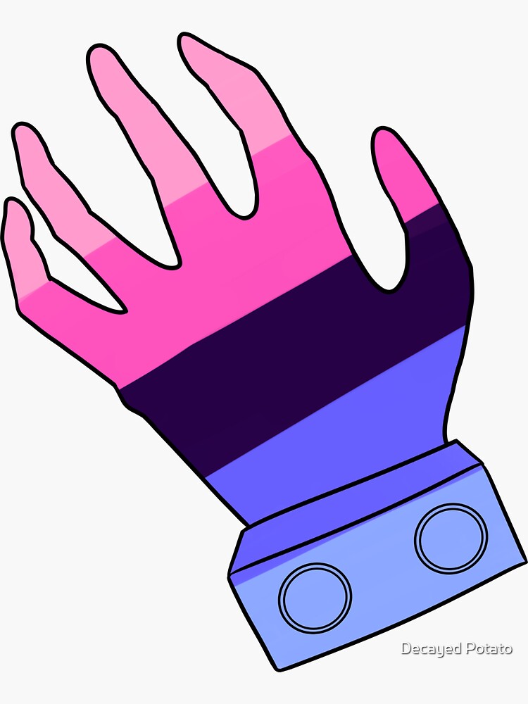 "Omnisexual Shigaraki Hand" Sticker for Sale by AmitySonic | Redbubble