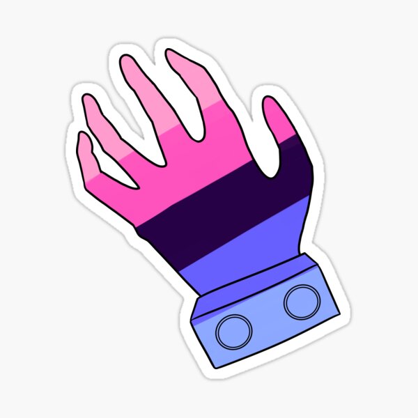 "Omnisexual Shigaraki Hand" Sticker for Sale by AmitySonic | Redbubble