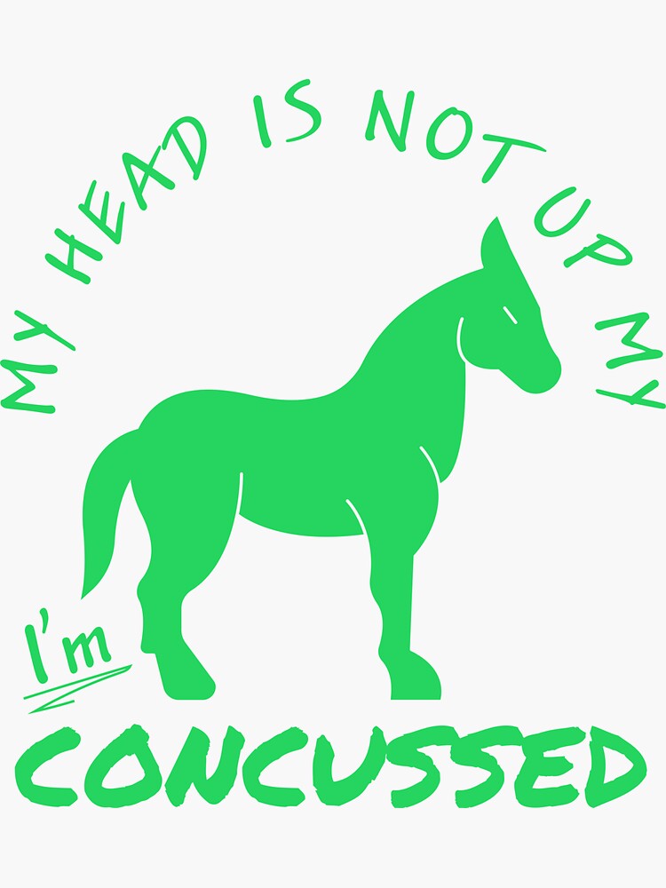 " concussion, head injury, funny self deprecating, humorous, TBI ...