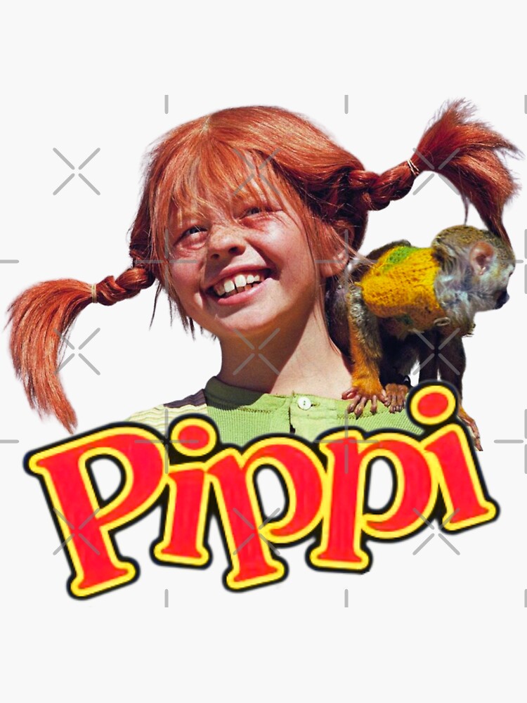"Pippi" Sticker for Sale by ChasingSunrise | Redbubble