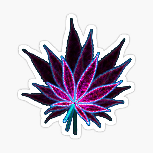 "PURPLE HAZE" Sticker by BobbyG305 | Redbubble