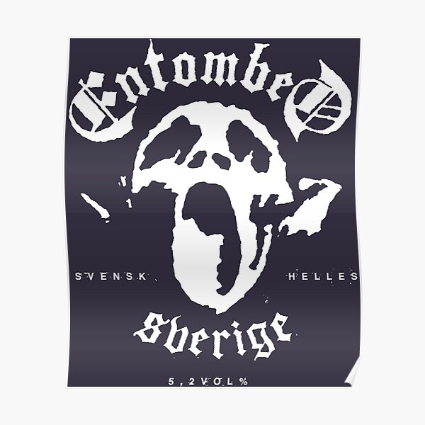 "First Pioneer Bold Move Entombed White Graphic Gift" Poster for Sale ...